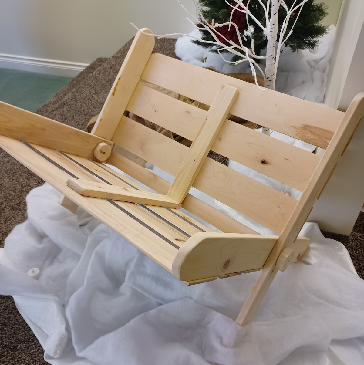 Custom Rustic Christmas Mangers